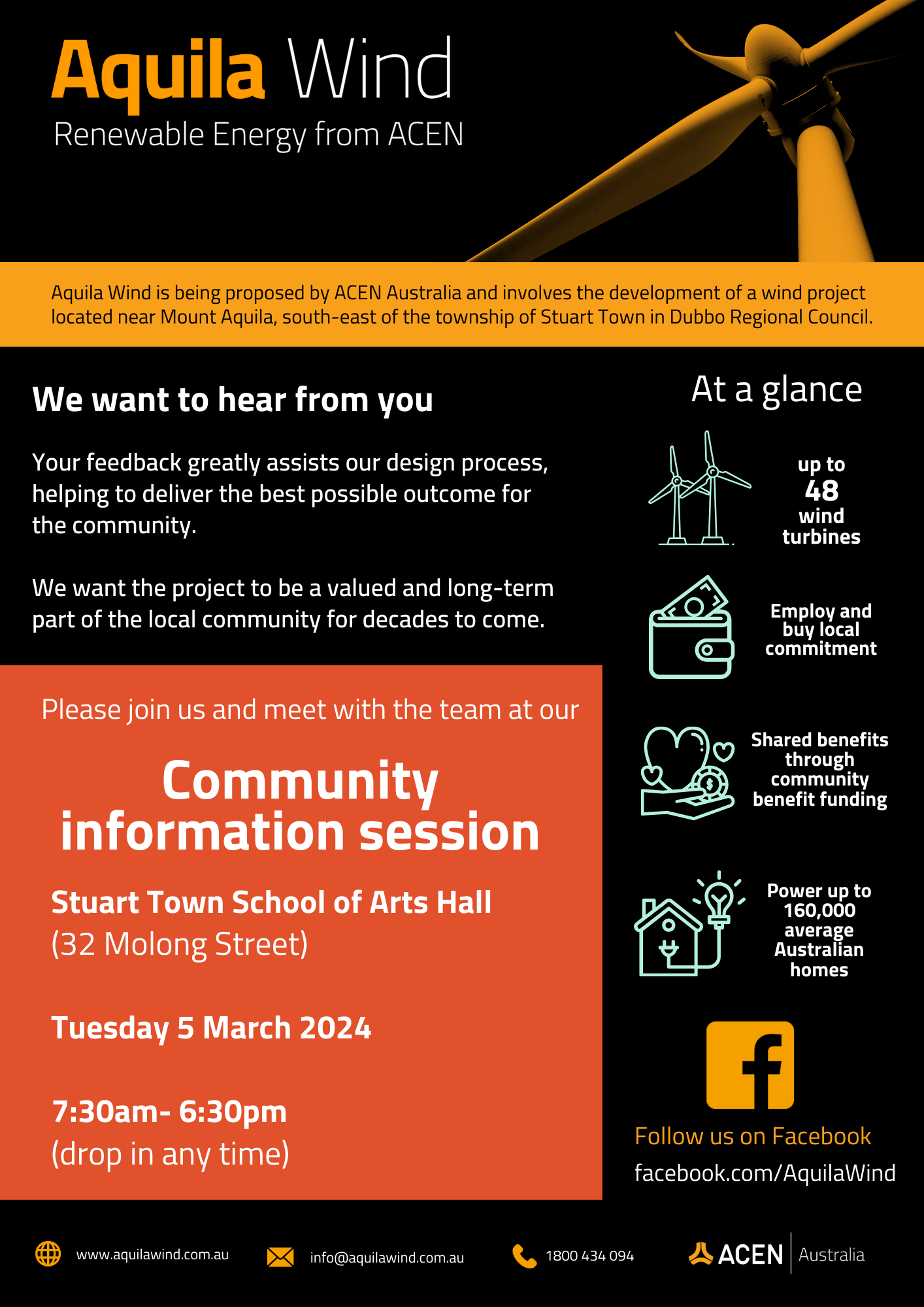 Aquila Wind Community Information Session - ACEN Australia