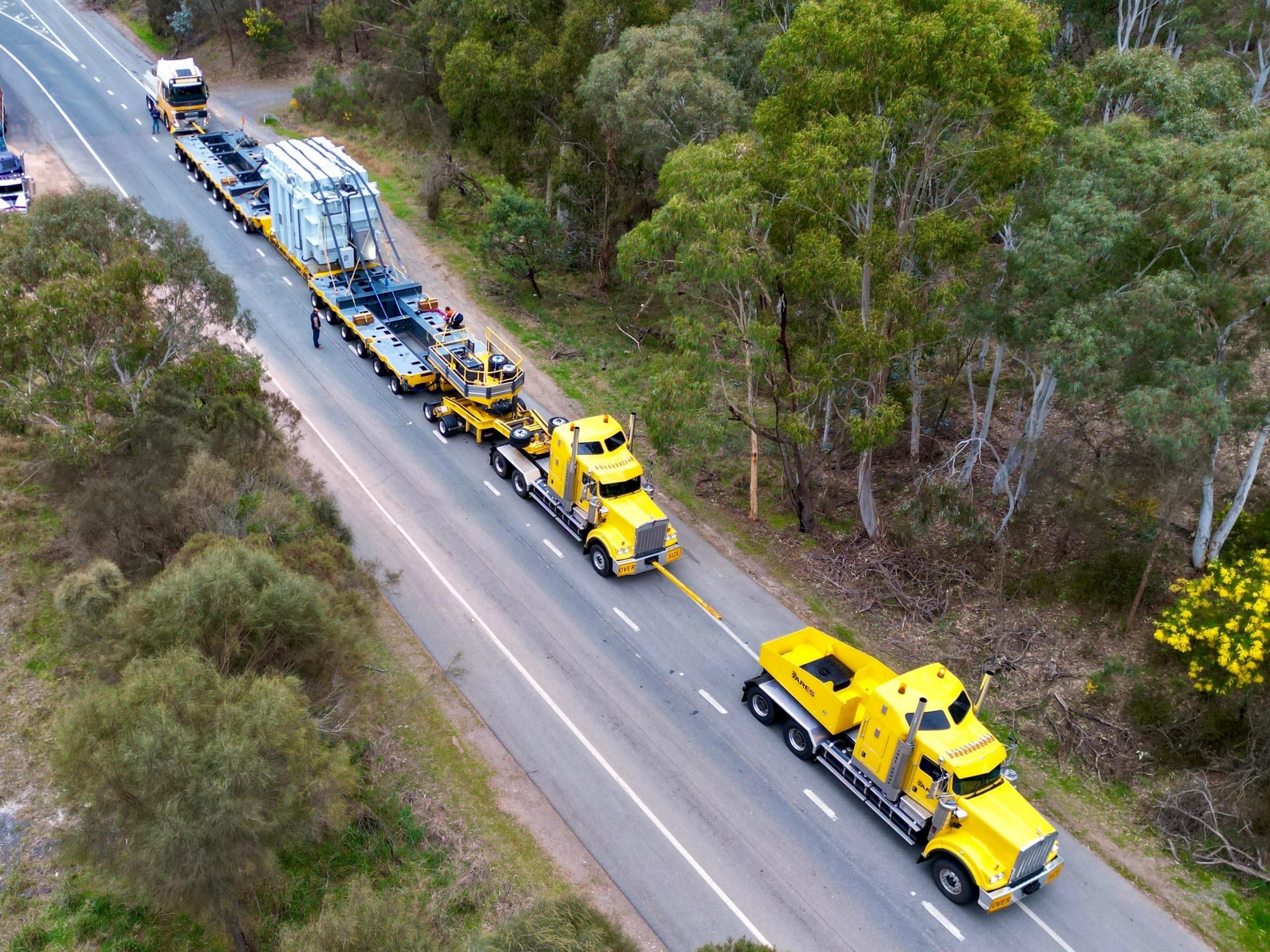 Preparations for BESS transformer arrival - ACEN Australia